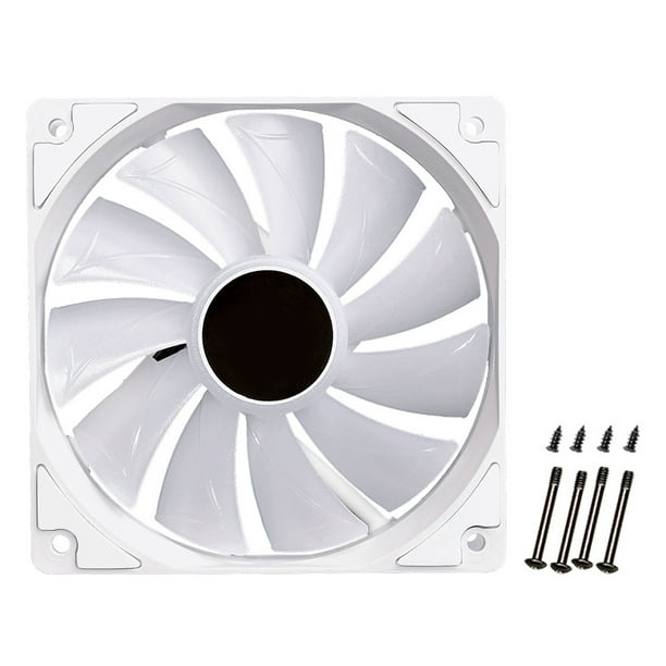 Chassis 120mm PWM Radiator CPU Cooler 5V 3pin ARGB Rainbow Lights PC ...