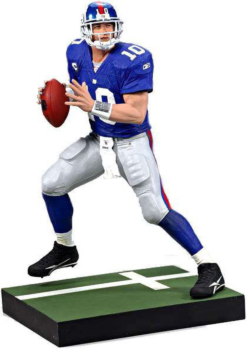McFarlane NFL Sports Picks Series 20 Collectible Movable Football Toy Eli Manning Blue Jersey Walmart