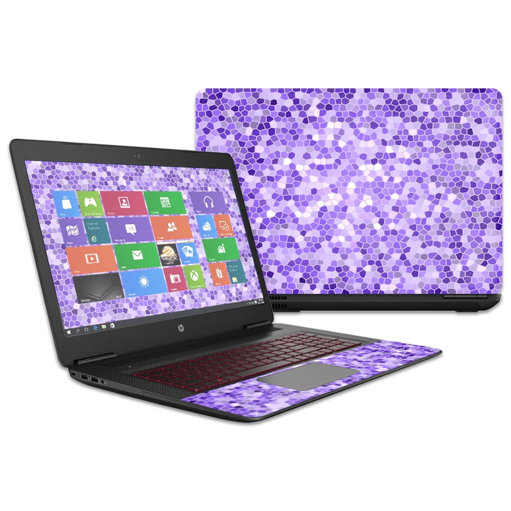 Skin Decal Wrap Compatible With HP OMEN Laptop 17t (2016) Stained Glass ...