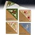 Sarapandan Joefnel Personalized Hand Embroidered Corner Bookmark, Hand ...