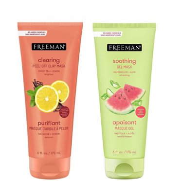 Freeman Feeling Beautiful Facial Clay Masque Avocado & Oatmeal, 6 oz ...