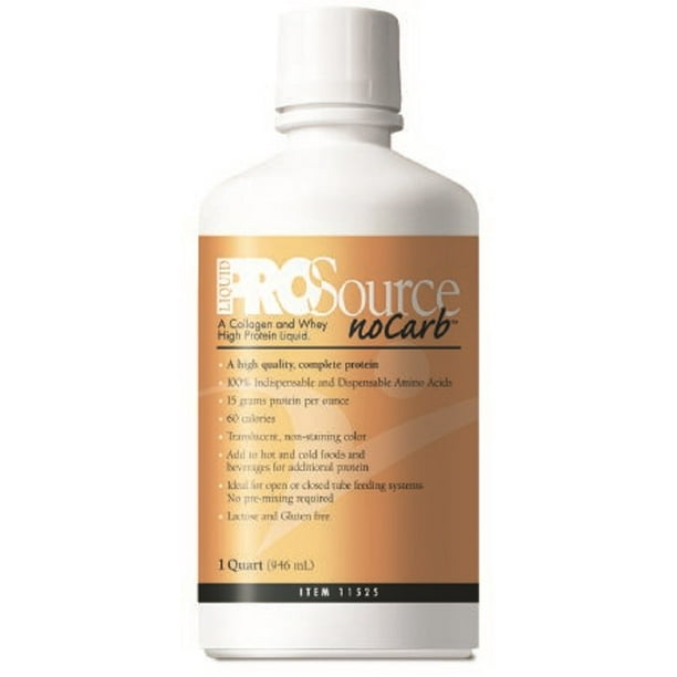 Prosource No Carb Liquid Protein 32oz - Case of 4 - Model 11525 ...