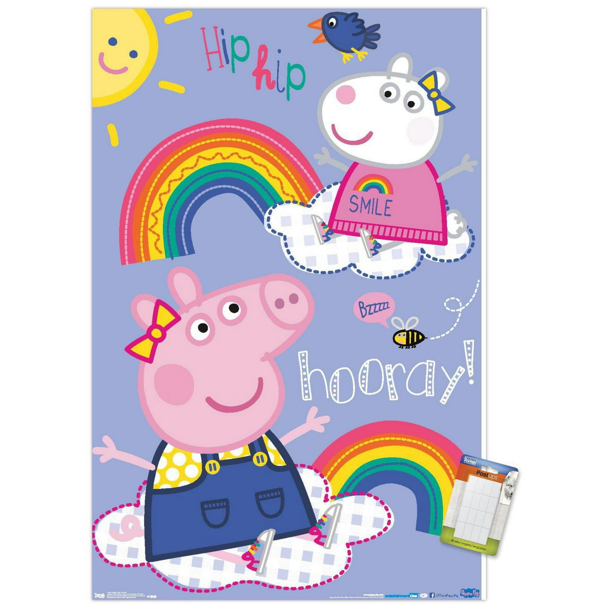 Click here for Trends International Peppa Pig - Hooray Wall Poste... prices