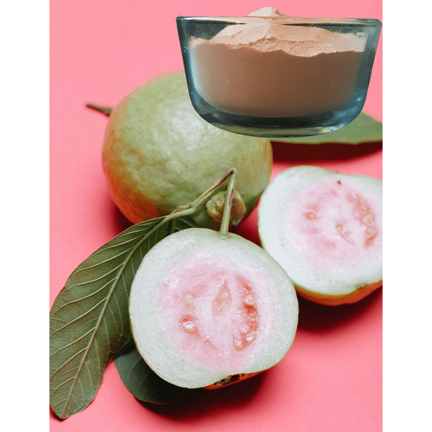 Indus Farms 100% Natural Pink Guava Fruit Powder, GMO-Free, Gluten-Free ...