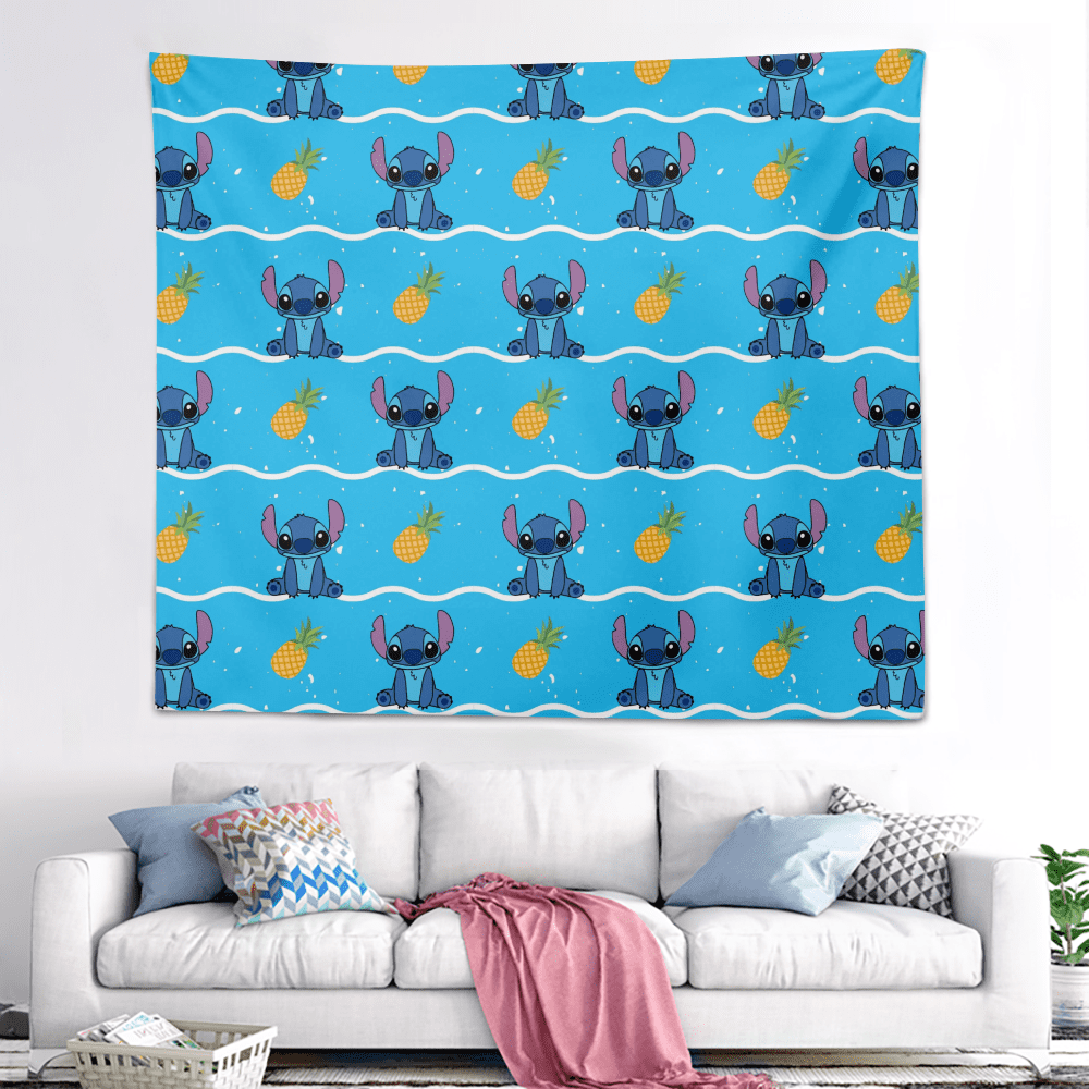 Lilo & Stitch Backdrop Banner Party Decorations Photo,59.05"x51.18 ...