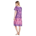 Casual Nights Women's Short Sleeve Muumuu Lounger Dress - Walmart.com