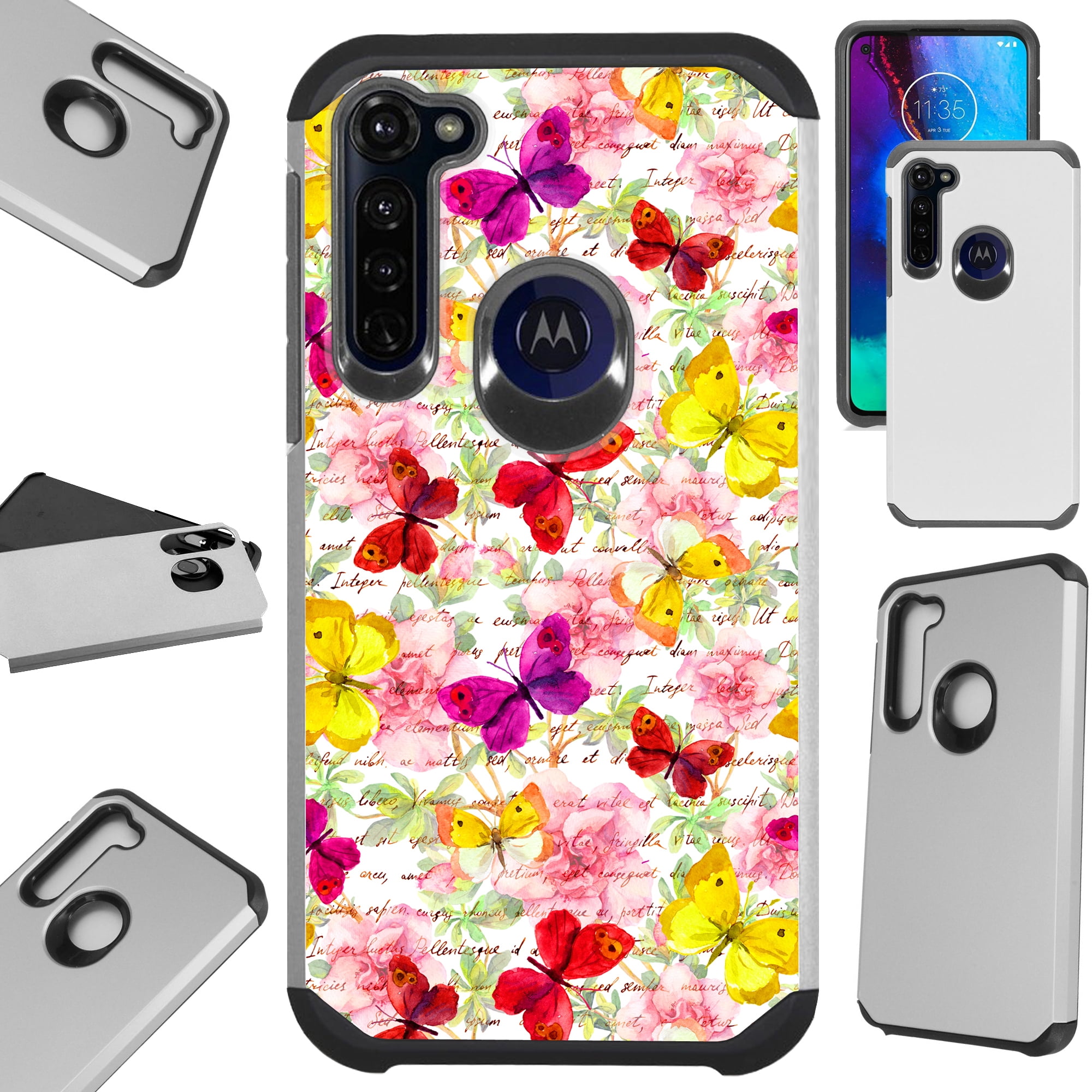 WORLD ACC Fusion Phone Case Compatible with Motorola Moto E 2020 Hybrid ...