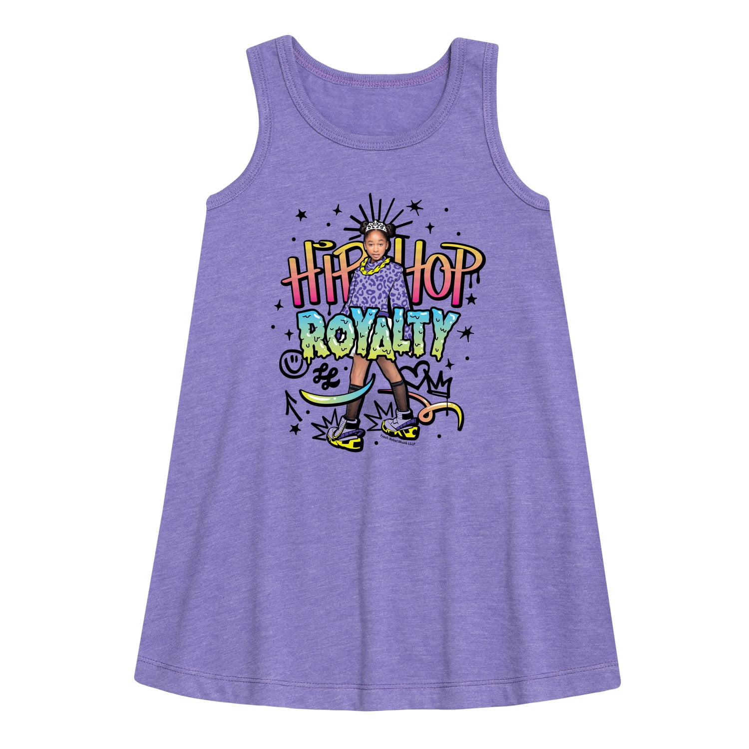 Lay Lay Hip Hop Royalty Youth Girls A line Dress Walmart lay-lay-hip-hop-royalty-youth-girls-a-line-dress-walmart