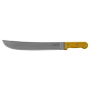 Swiss Tech 18-inch Sawtooth Machete, Titanium-Coated Stainless Steel ...