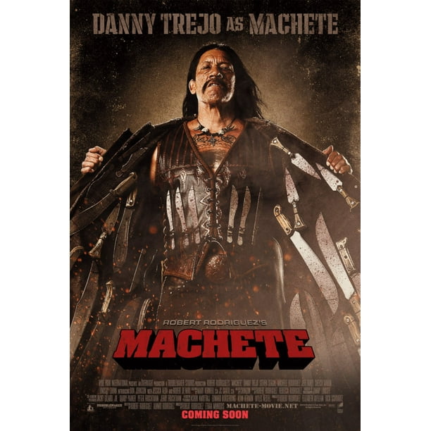 Machete Movie Poster 24x36 24Inx36In Poster 24x36 Multi-Color Square ...
