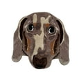 Hxlamzoo Labrador Shaped Rugs, Creative Cute Dog Shaped Rugs 23.6*22 ...