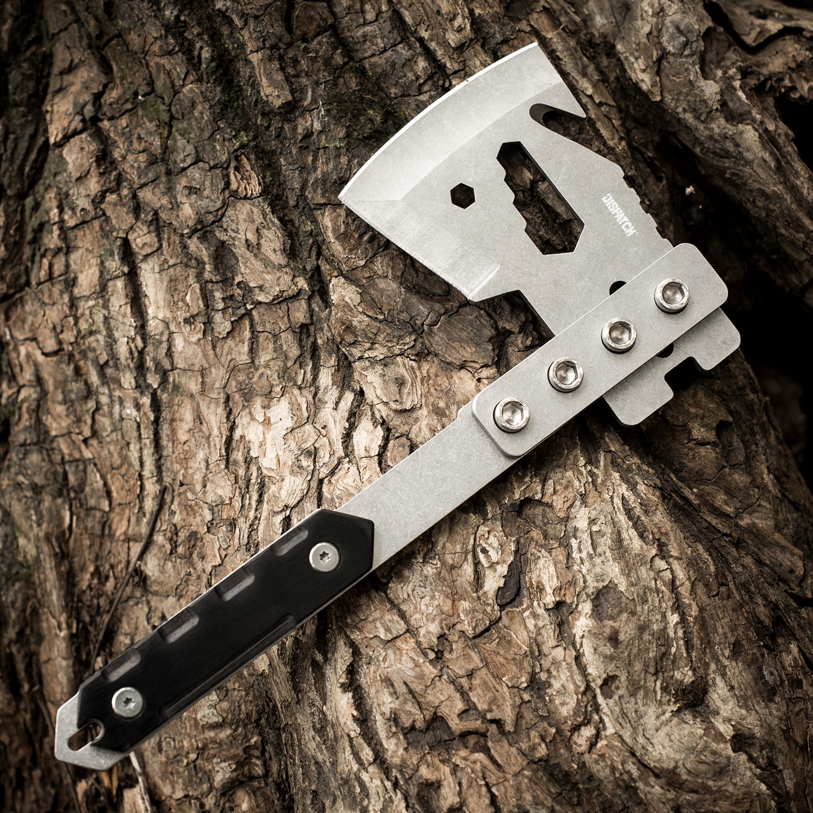 Dispatch 8.3" Multi-Function Survival Axe,Nylon Sleeve,Outdoor Axe ...