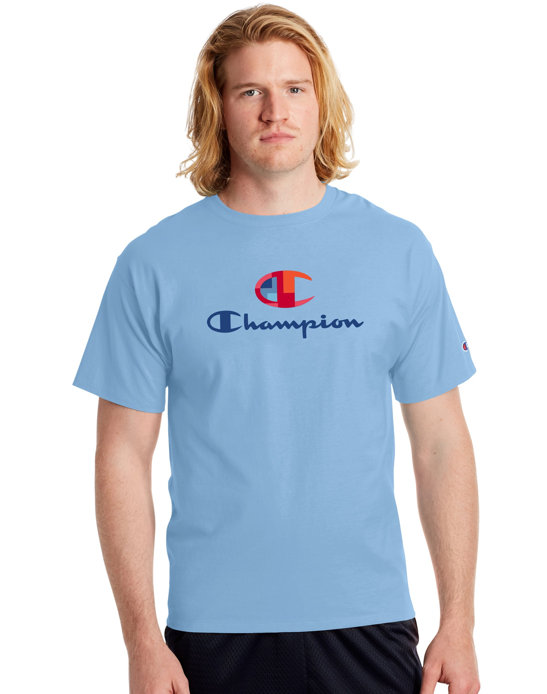 Champion Mens Classic Short-Sleeve Jersey Tee - Walmart.com