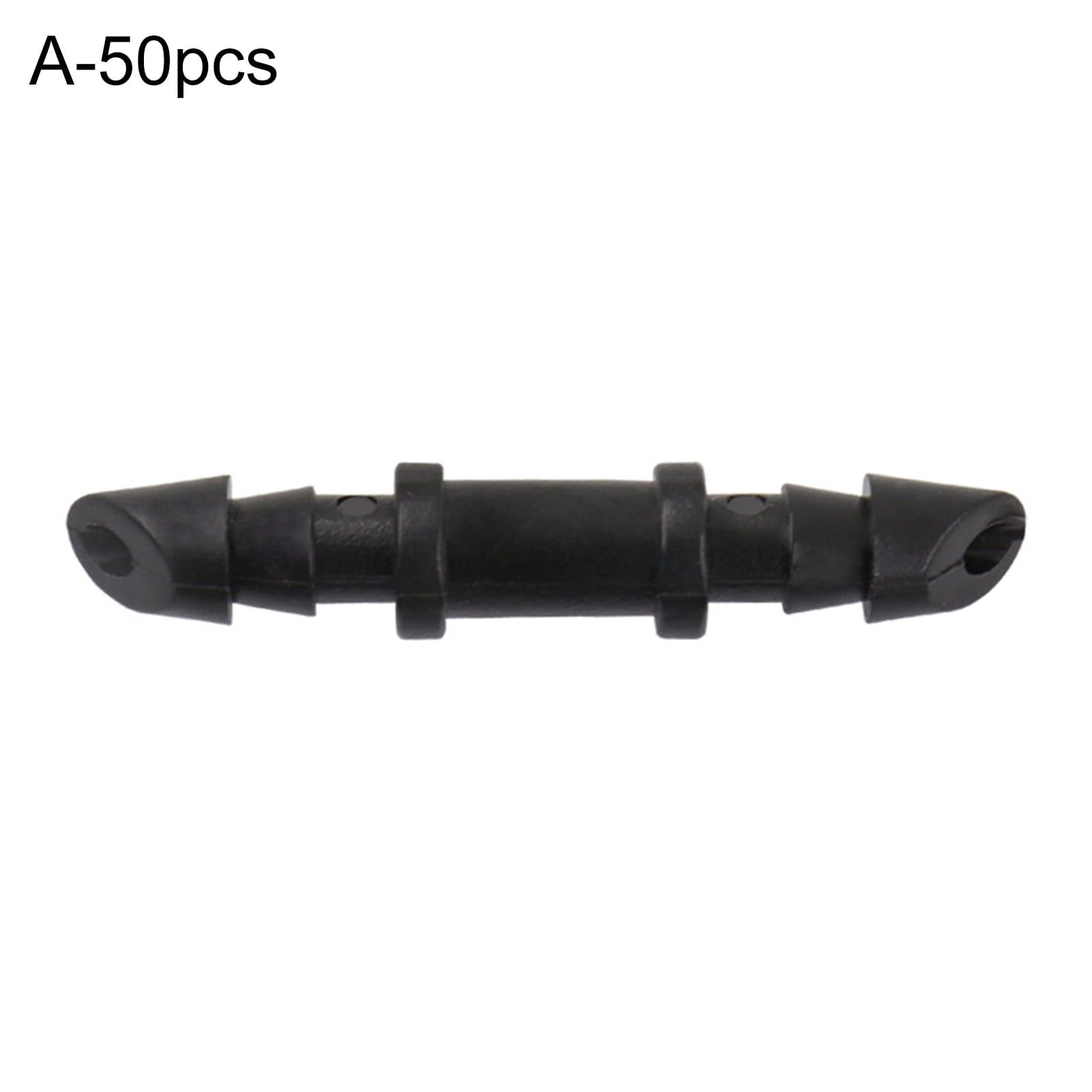 Lomubue 50Pcs/Set Easy Assembly Barbed Irrigation Drip Connector ...