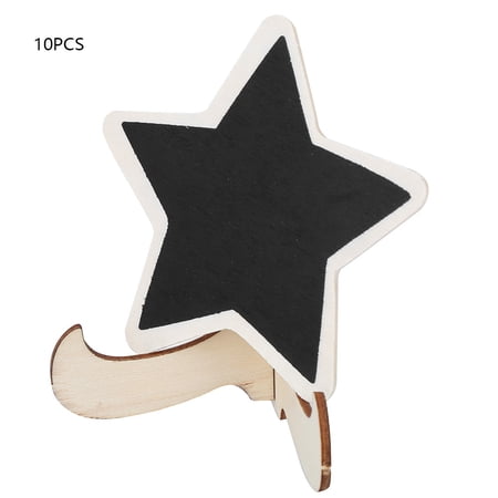 Star Pattern Chalkboard Reminder, 3.4 X 2.8in Mini Blackboard, For ...