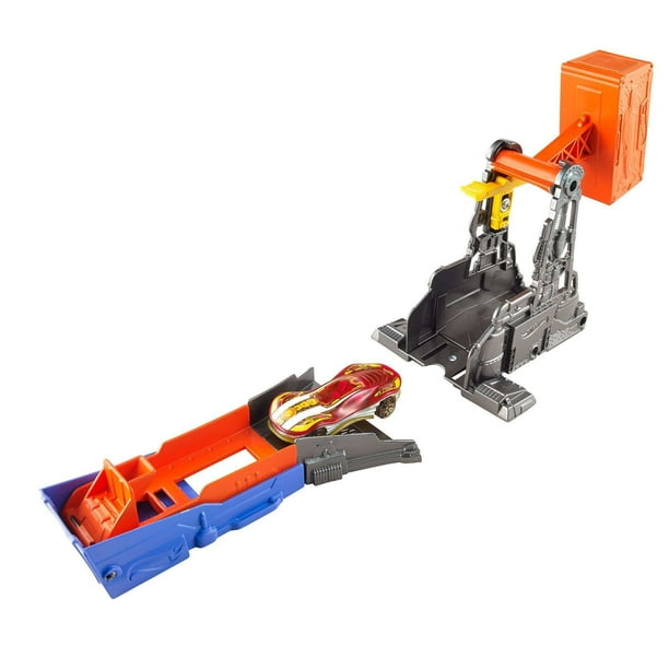 Hot Wheels Hammer Blast Track Set - Walmart.com - Walmart.com