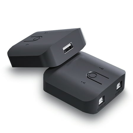 Printer Sharing Switch 2 In 1 Out Device Mouse Splitter Printing ...