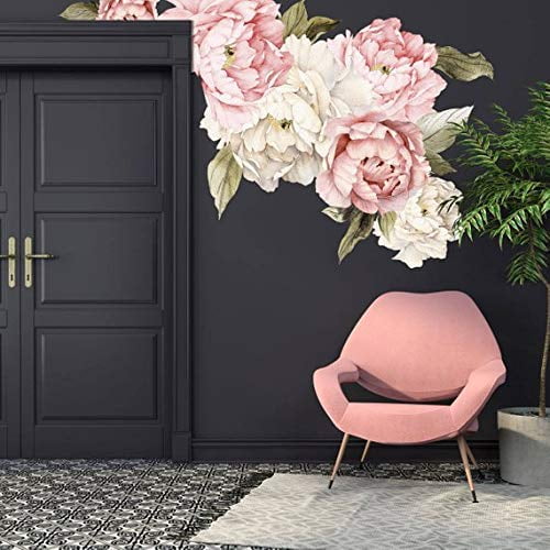 Click here for Mikewe Floral Peonies Wall Decal  Peony Bouquet Fl... prices