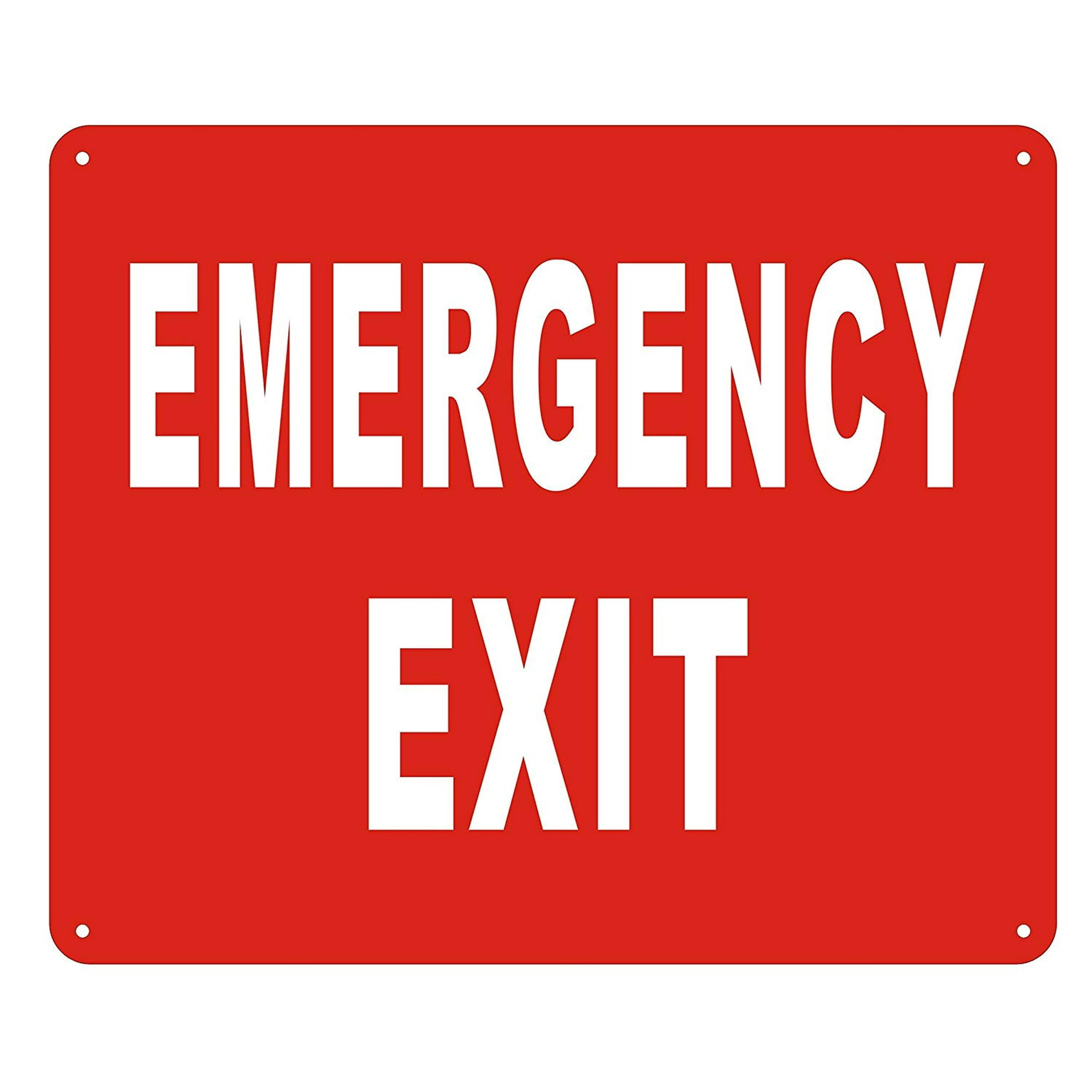 Emergency Exit Sign Png