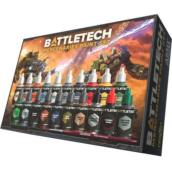 Click here for Universal Battletech Mercenaries: Paint Set prices