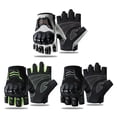 Breathable Motorcycle Gloves With Finger Flexibility Light weight ...