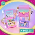 Barbie, Trend Lights and Sounds Phone Set, 4-pieces, Kids Ages 3 ...