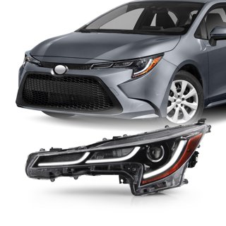 Fit for 17-19 Corolla SE XSE Headlight Headlamp Housing Assemblies (2 ...