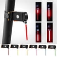 Bike Tail Light Night Riding Rear Warning Lamp High Brightness Durable ...