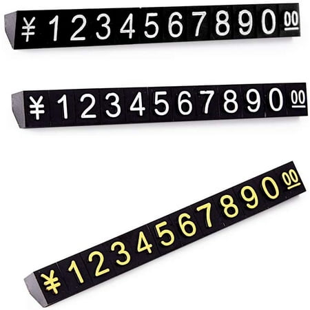 HEIBINPrice Tag Adjustable Counter Stand Label Metal Sale Price Display ...