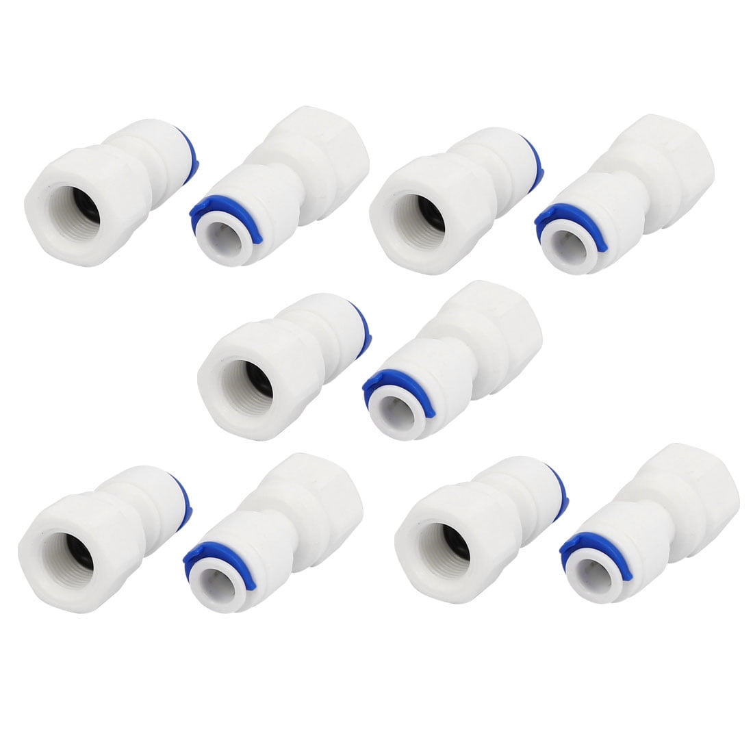 1/4-inch Push Fit Tube x M12 Thread Quick Connect 10pcs for RO Water ...