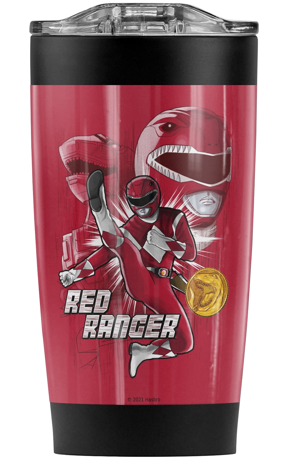 Power Rangers/Red Ranger Stainless Steel Tumbler 20 oz Coffee Travel ...