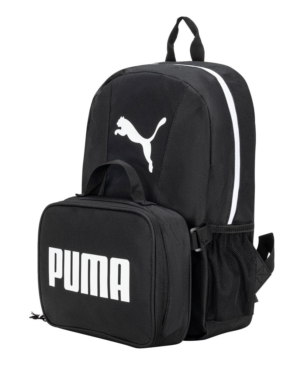 PUMA Black School Backpack Traditional Evercat Duo Combopack 2.0 ...