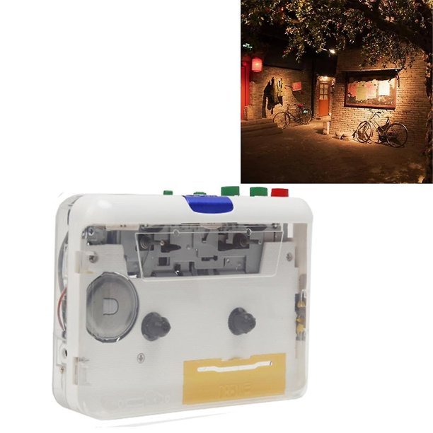 Reproductor de casetes USB Walkman Cinta a MP3 Botón de color Tipo de ...