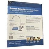 Pure Blue H2O 3 Stage 1:1 Reverse Osmosis Water Filtration System with ...