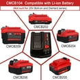 Ohyes Bat Craftsman Lithium Battery Replacement Charger, 20V Max ...