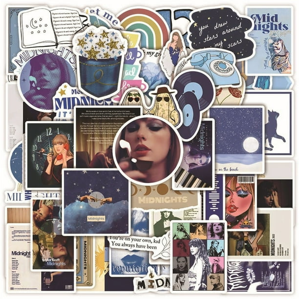 Taylor Swift the Eras Tour Support - 50pcs Swift Ablum Stickers for ...
