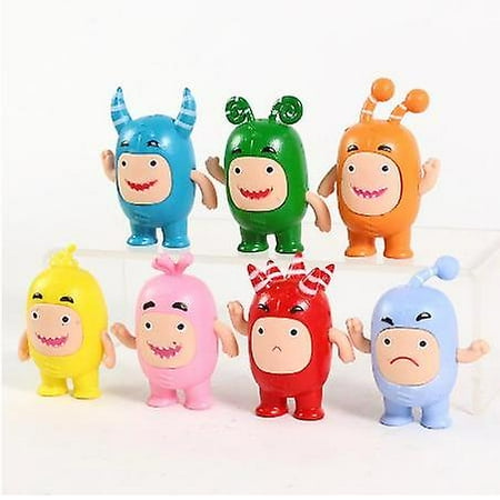 Oddbods Fuse Bubbles Slick Jeff Bubbles Pvc Figures Toys Cute Cartoon ...