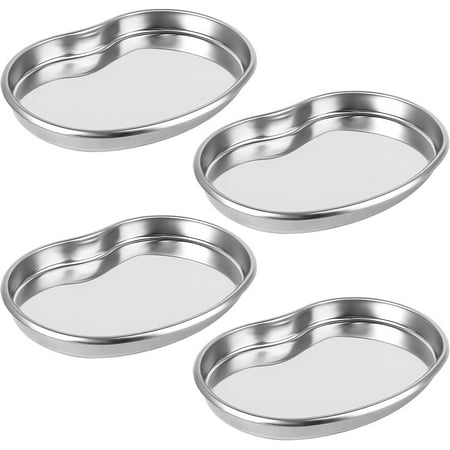 SurrmeSmall Instrument Tray, Stainless Steel Laboratory Tray Metal ...