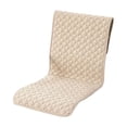 All Season Connected Chair Cushion, Non Slip Seat Pad with Backrest ...