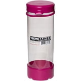 Viewtainer Tethered Cap Storage Container 2.75"X8"-Raspberry - Walmart.com