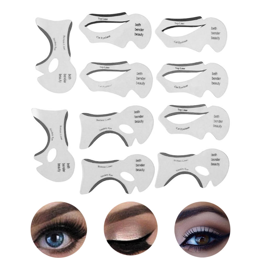 Printable Cat Eye Makeup Stencil | Saubhaya Makeup