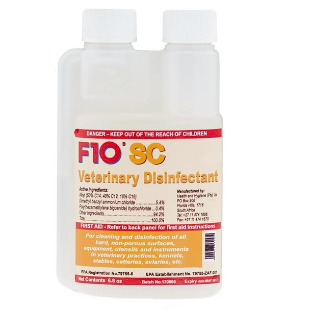F10SC Veterinary Disinfectant 200ml by F10 SC - Walmart.com