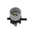Creative Hobbies Push Thru Socket Interior - On/Off Lamp Socket, Medium ...