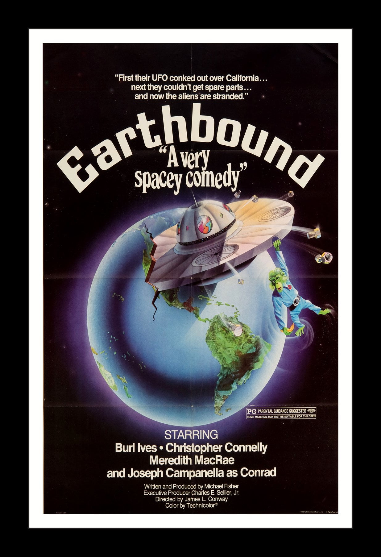 EARTHBOUND - 11x17 Framed Movie Poster - Walmart.com
