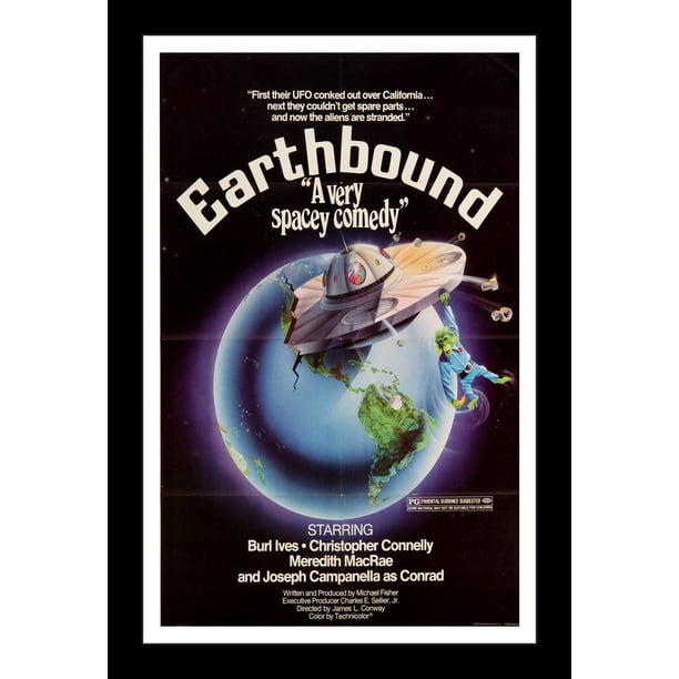 EARTHBOUND - 11x17 Framed Movie Poster - Walmart.com