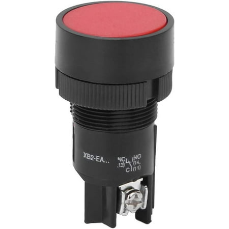 Lepai 10 Pcs Pushbutton Switches, Push Button Switch XB2EA Serial Control Switch 660V 10A Reset ...