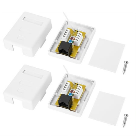 RJ45-8P8C RJ45 Junction Box, Networks Box, CAT6 For Engineering ...