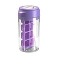2 in 1 ice cube bottle Ice 8 Compartment With Lid Spill Proof | 500ml ...