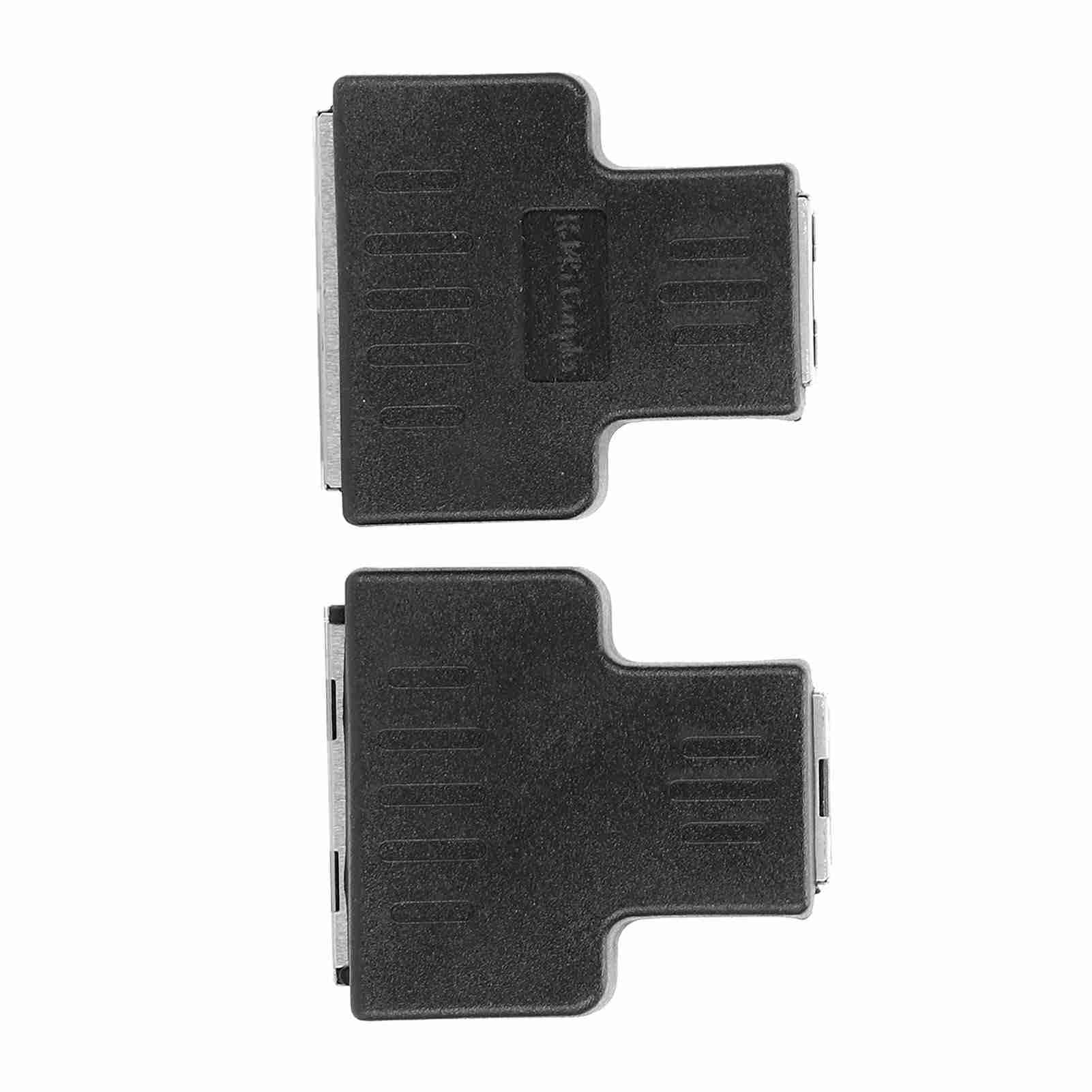 Ethernet Cable Adapter 1-in 2-out RJ45 Female Interface LAN Connector ...