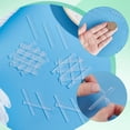 200Pcs Transparent Acrylic Sheets Rectangle Clear 50x6.5x1mm Clear ...